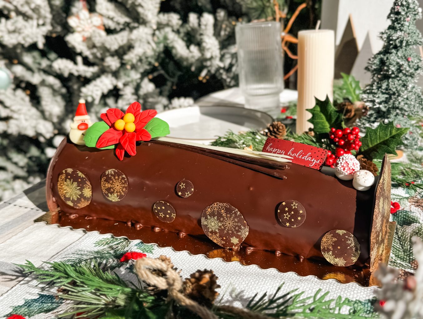 Vanilla Grand-Marnier Yule log – Pastry Xpo