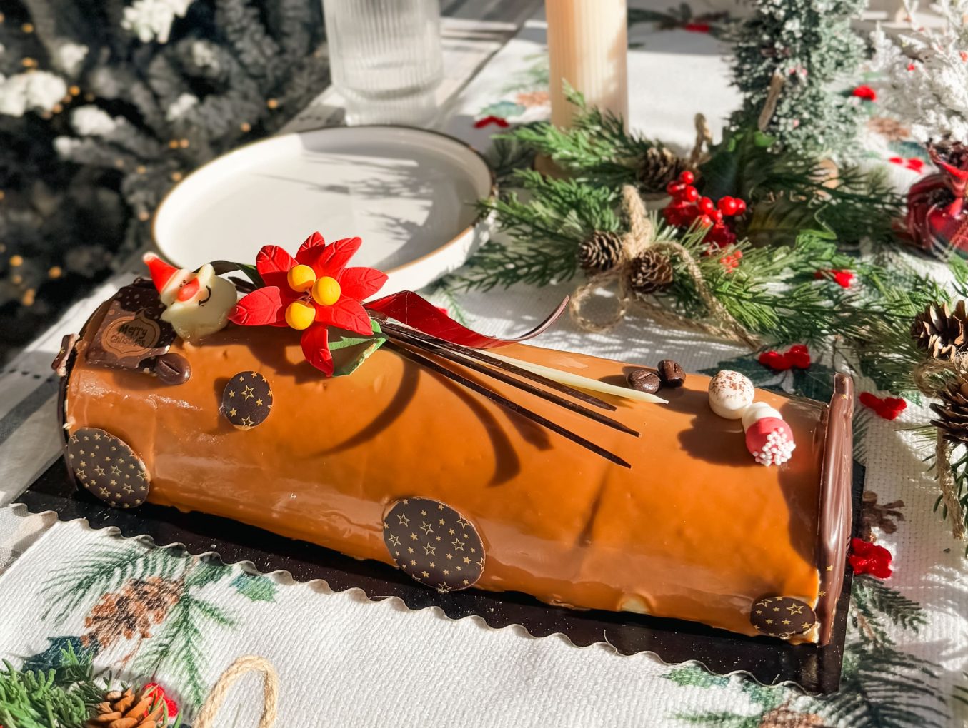 Vanilla Grand-Marnier Yule log – Pastry Xpo